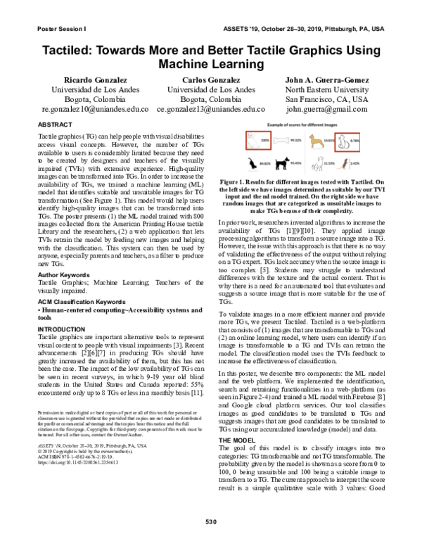 (PDF) Tactiled: Towards More and Better Tactile Graphics Using Machine ...