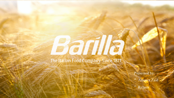 (PPT) Barilla SPA Group presentation(2)