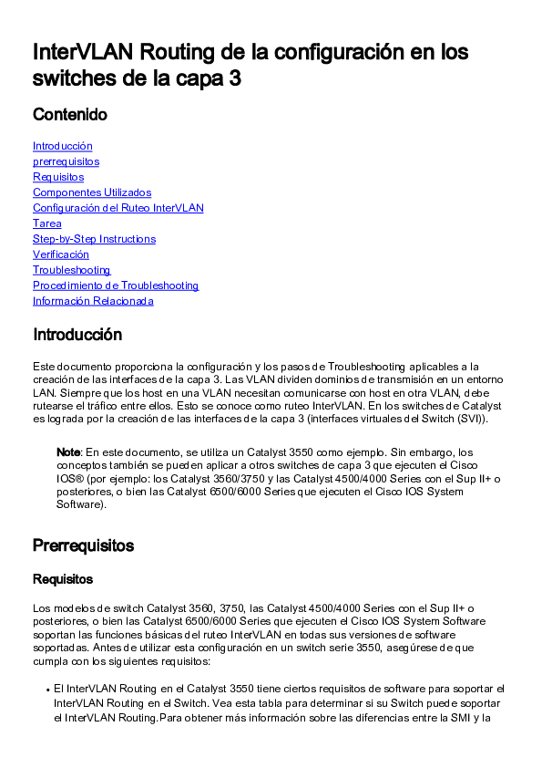 (PDF) InterVLAN Routing