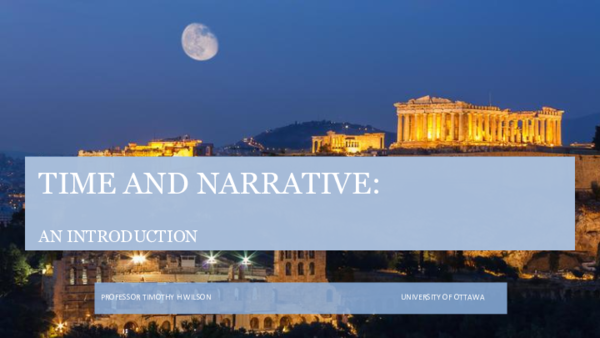 (PDF) TIME AND NARRATIVE: AN INTRODUCTION