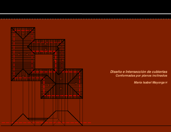 (PDF) Diseño e Intersección de cubiertas Conformadas por planos ...