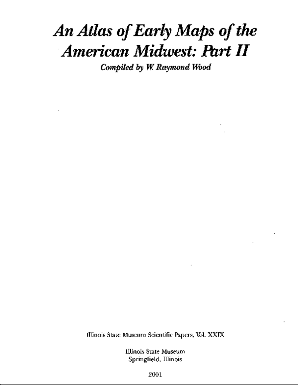 (PDF) The 1837 Ioway Map [2001 article]