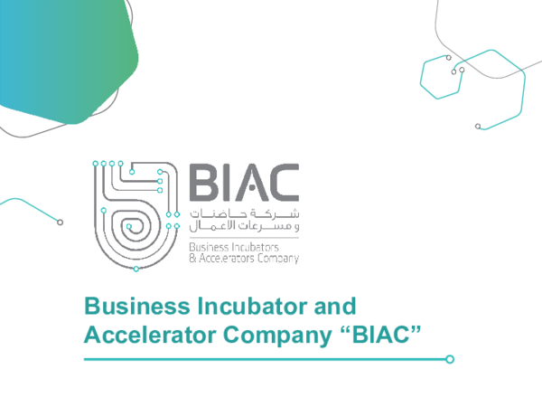 (PDF) Business Incubator and Accelerator Company "BIAC"