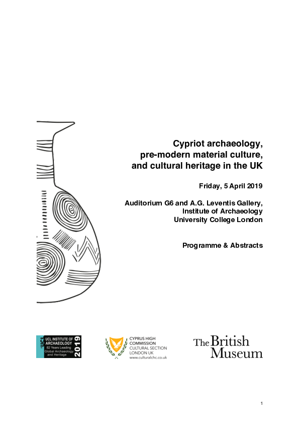 (PDF) Exploring changes in activity patterns among Cypriot Chalcolithic ...