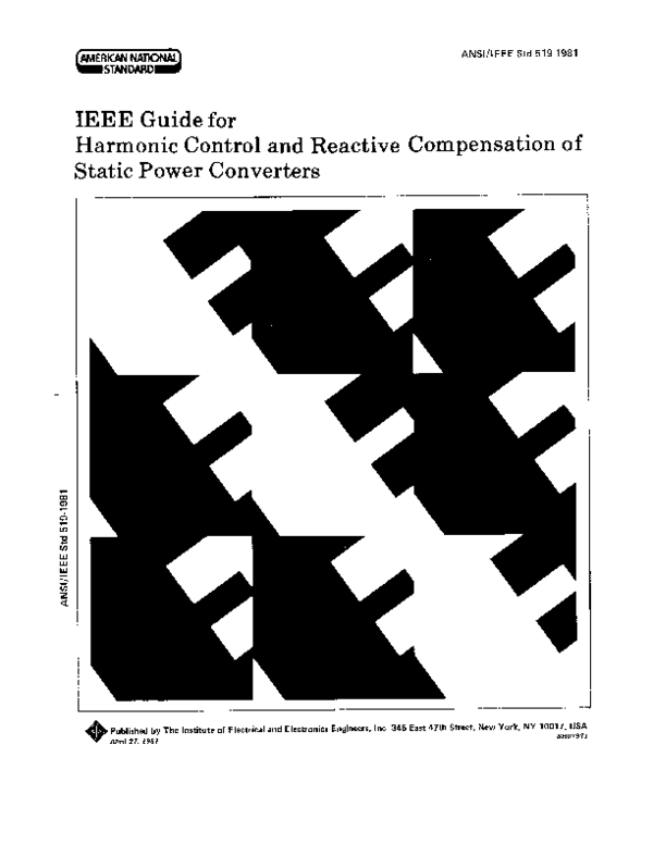 (PDF) IEEE guide for harmonic control and reactive compensation of ...
