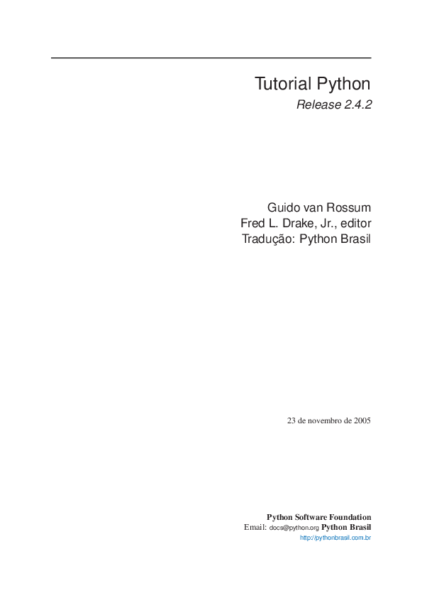(PDF) Apostila Básico Python