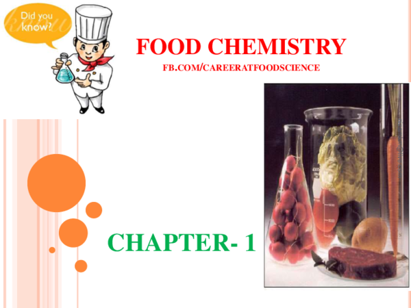 (PDF) FOOD CHEMISTRY