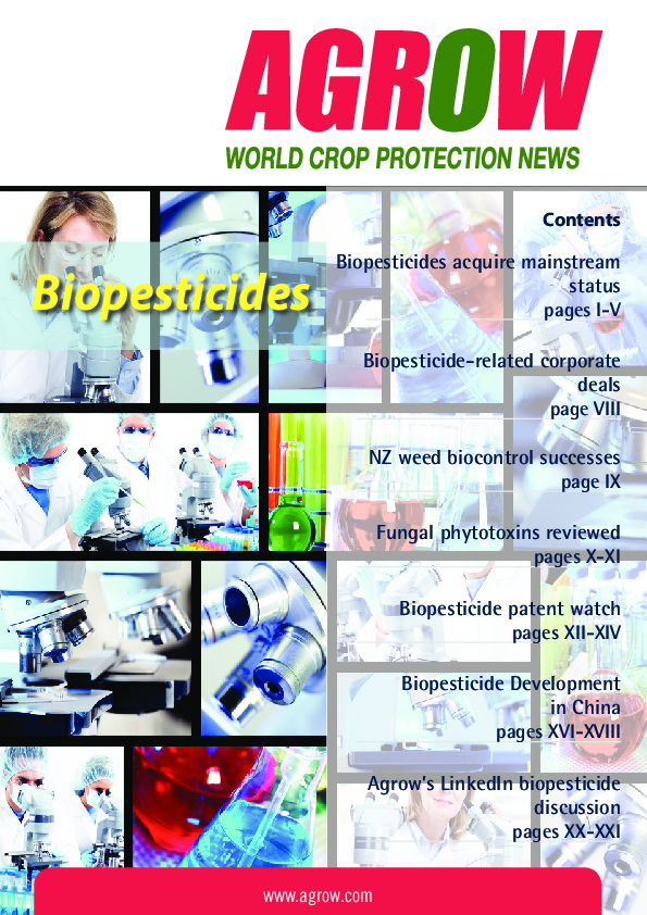 (PDF) Agrow Biopesticides