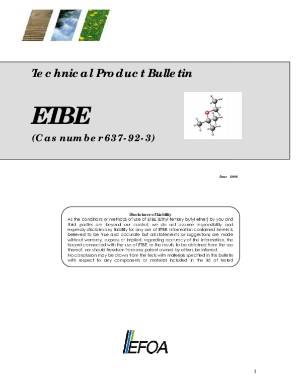 (PDF) ETBE PRODUCT BULLETIN JUN