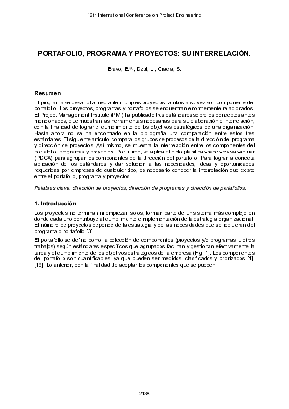 (PDF) Portafolio programa y proyectos