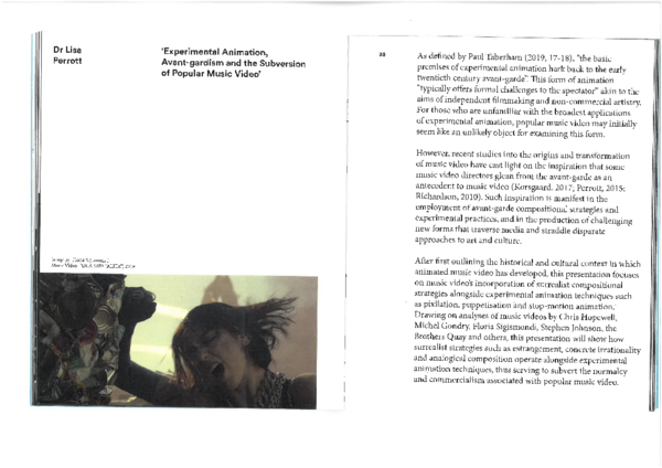 (PDF) Experimental Animation, Avant-gardism and the Subversion of ...