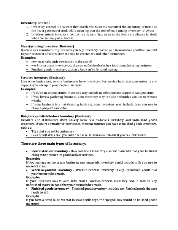 (PDF) Inventory Control Guide