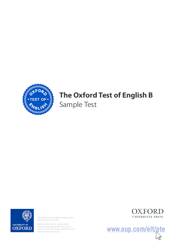 (PDF) Ote sample tests