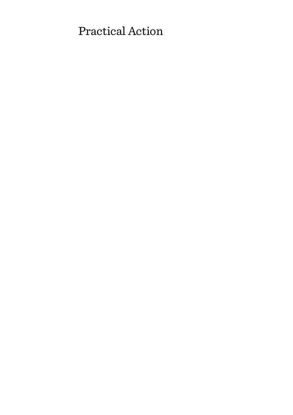(PDF) Practical Action