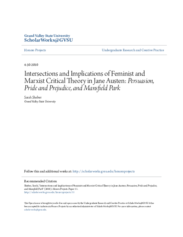 (PDF) Intersections and Implications of Feminist and Marxist Critical ...