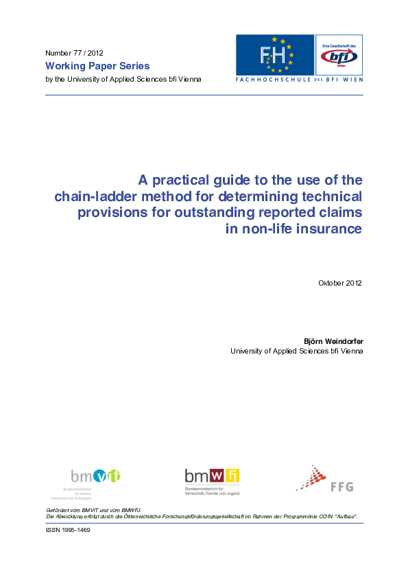 (PDF) Working Paper Series A practical guide to the use of the chain ...