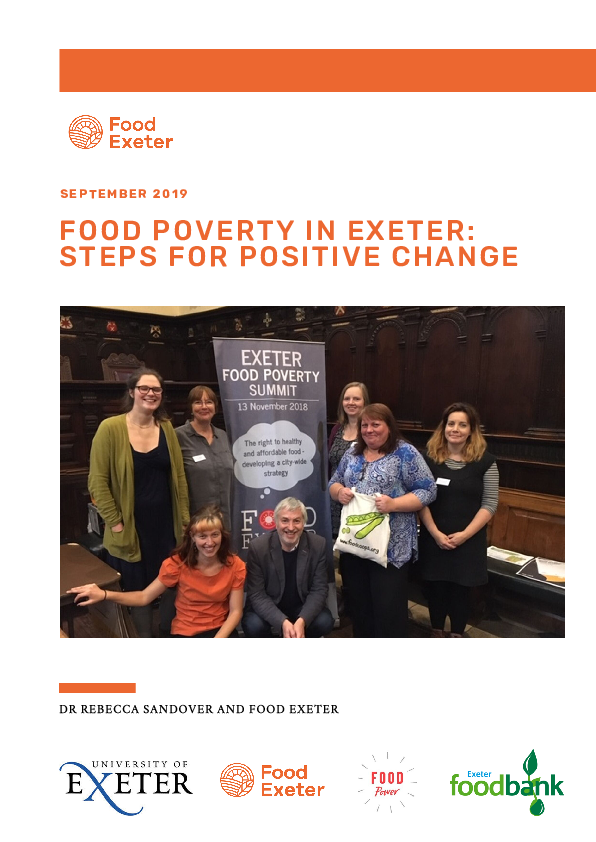 (PDF) Food Poverty in Exeter: Steps for Positive Change