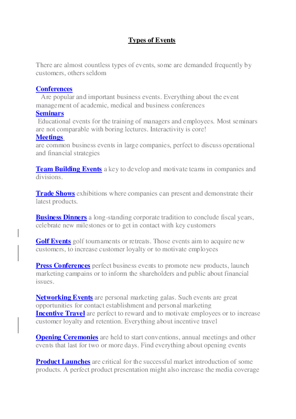 DOC Types Of Events Aneesh Udayan Academia edu doc-types-of-events-aneesh-udayan-academia-edu