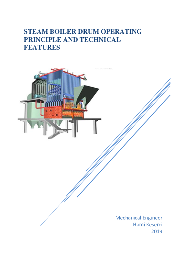 (PDF) STEAM BOILER DRUM OPERATING PRINCIPLE AND TECHNICAL FEATURES
