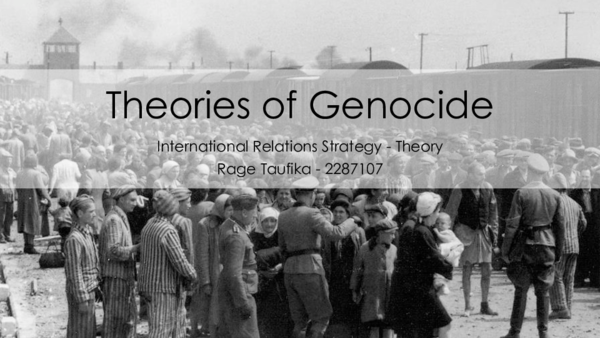 (PDF) Theories of Genocide