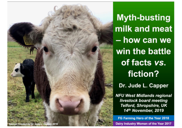 (PDF) Myth-busting milk and meat – how can we win the battle of facts ...