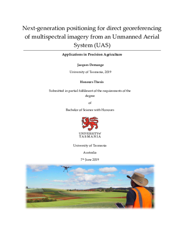 (PDF) Next-generation positioning for direct georeferencing of ...