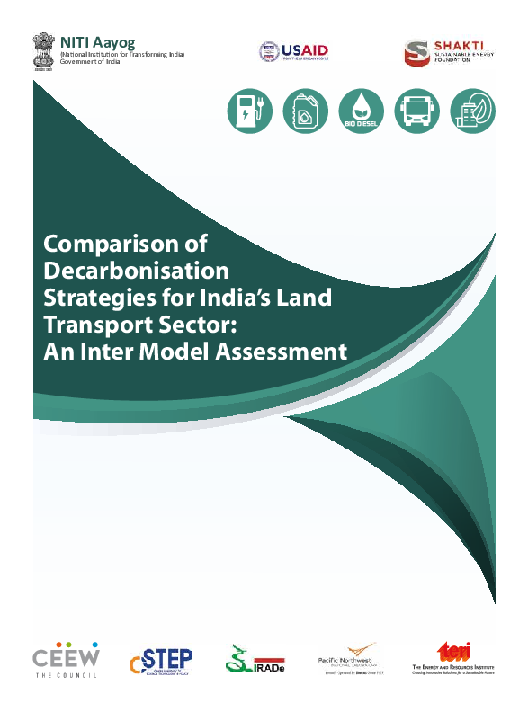 (PDF) CSTEP, CEEW, IRADe, PNNL, and TERI (2019). Comparison of ...