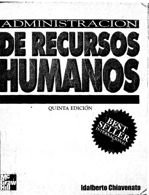 (PDF) Idalberto Chiavenato