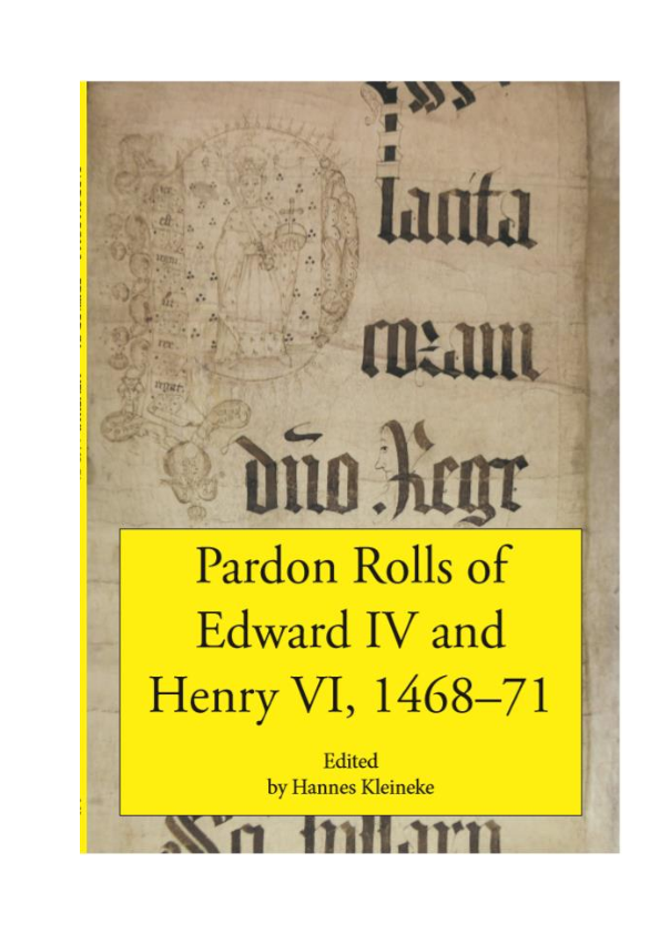 (DOC) Pardon Rolls of Edward IV and Henry VI, 1468-1471