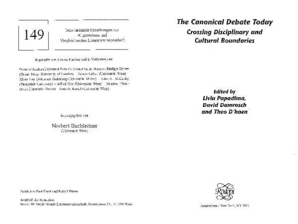 (PDF) Episteme and Literary Canon. A Parallel between Michel Foucault ...