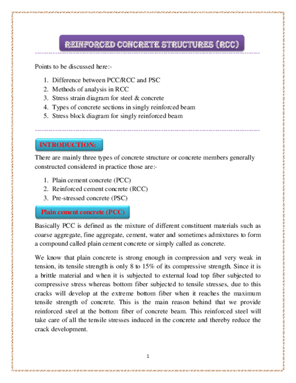 (PDF) RCC structure