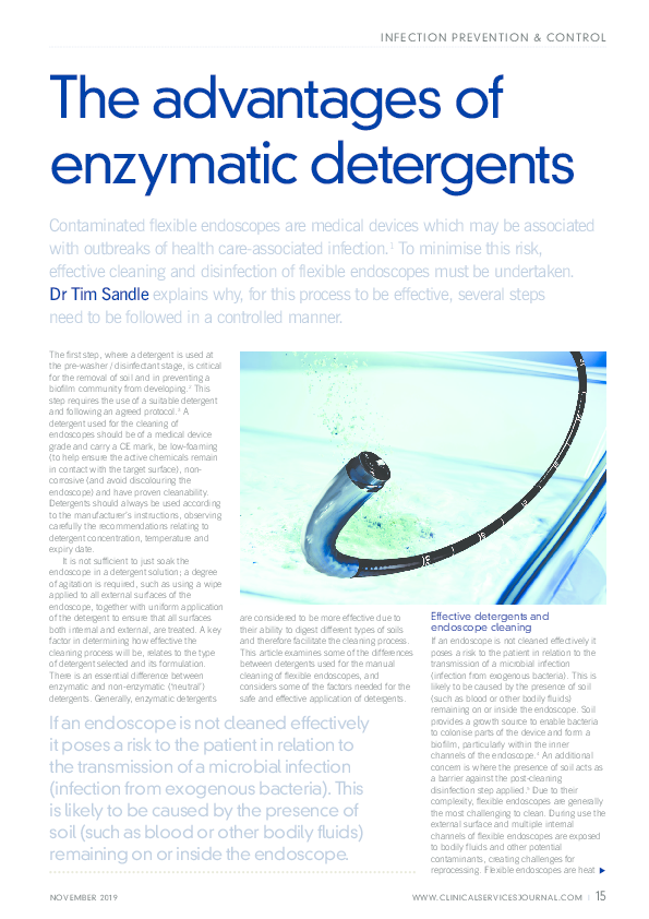 (PDF) Avoiding endoscope contamination