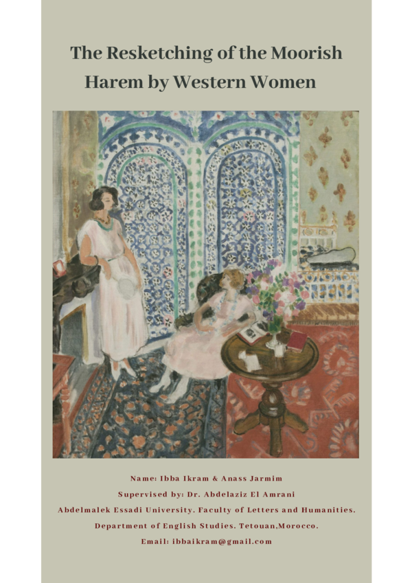 (PDF) The Resketching of the Moorish Harem by Western Women: An Analogy ...