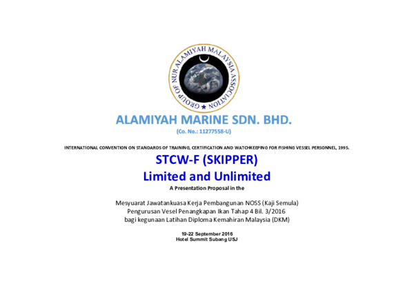 (PDF) INTERNATIONAL CONVENTION ON STANDARDS OF TRAINING, CERTIFICATION AND WATCHKEEPING FOR ...