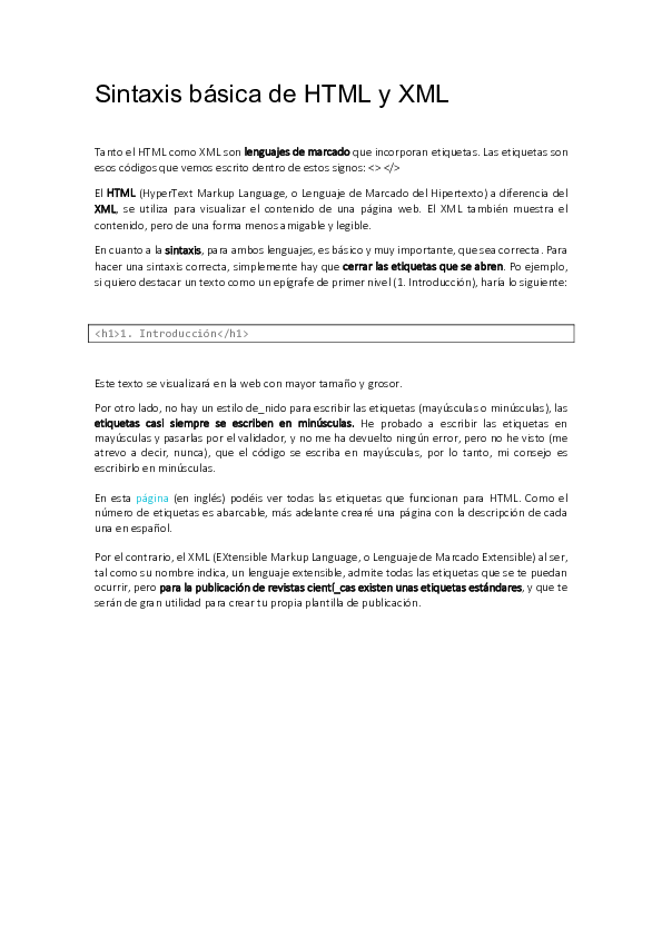 Que Es Una Sintaxis En Html at Mary Lockridge blog