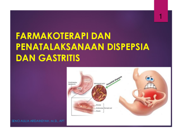 (PPT) FARMAKOTERAPI - DISPEPSIA