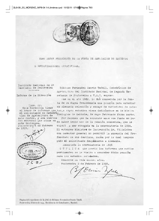 (PDF) La beca de la JAE concedida a Bibiano Fernández Osorio-Tafall ...