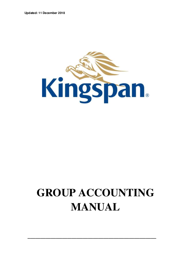 (PDF) GROUP ACCOUNTING MANUAL