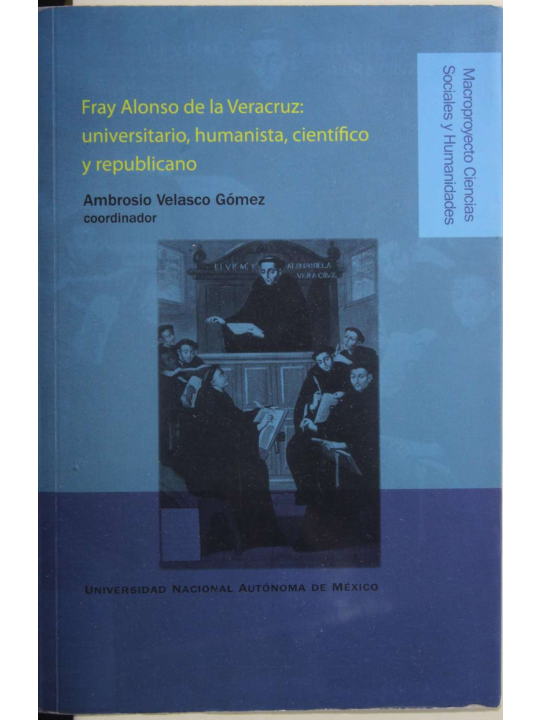 (PDF) Fray Alonso de la Veracruz y Michoacán, una influencia mutua