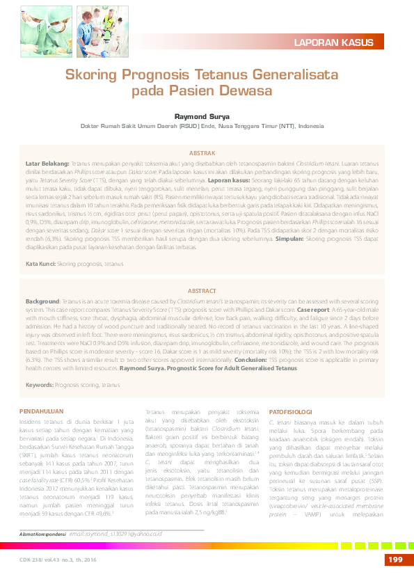 (PDF) tetanus