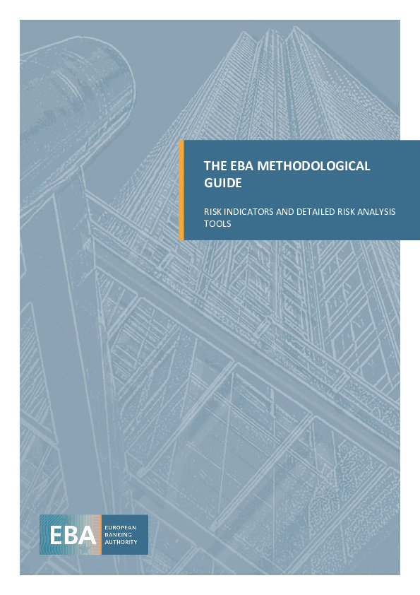 (PDF) THE EBA METHODOLOGICAL GUIDE RISK INDICATORS AND DETAILED RISK ...