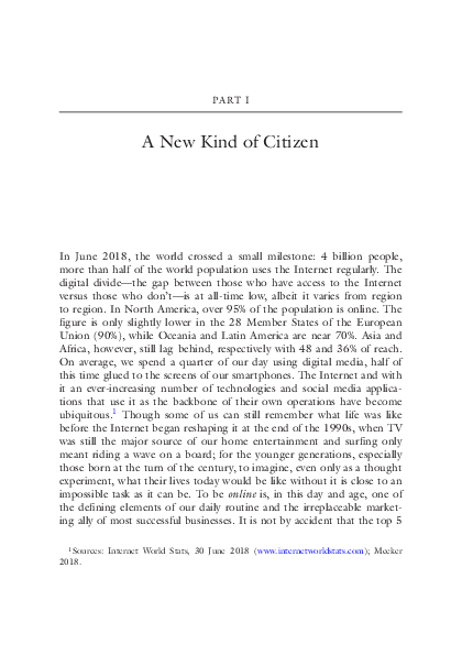 (PDF) The Networked Citizen - PART I A New Kind of Citizen (brief ...