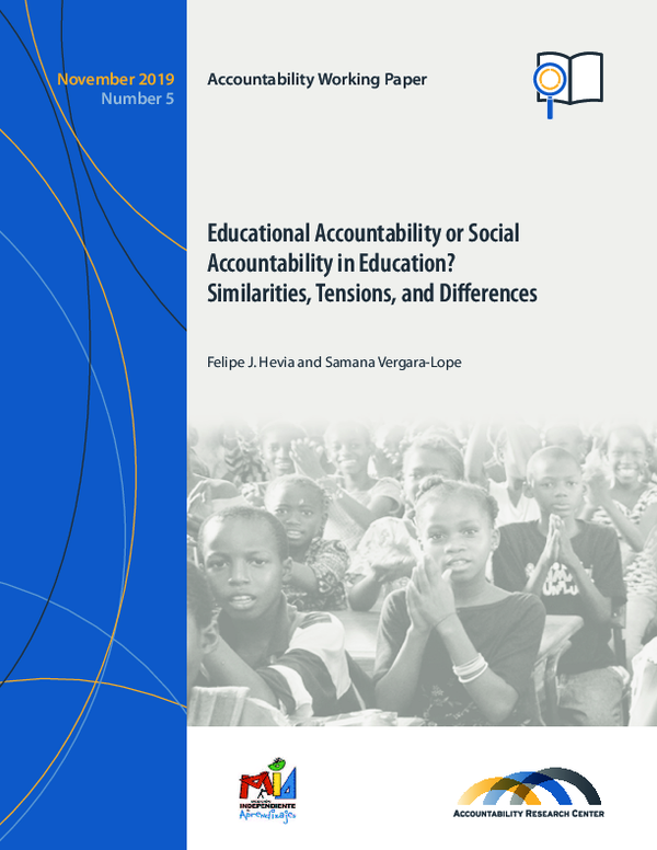 (PDF) Educational Accountability or Social Accountability in Education ...