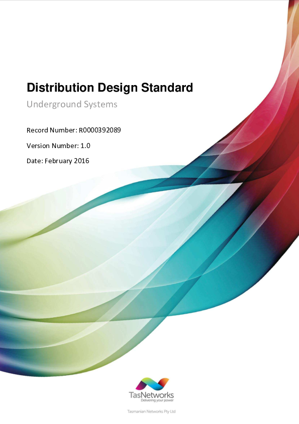 (PDF) Distribution Design Standard