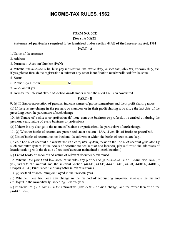 (PDF) Tax Audit clauses