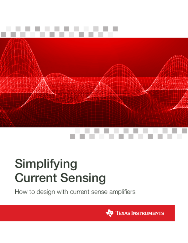 (PDF) Simplifying Current Sensing How to design with current sense ...
