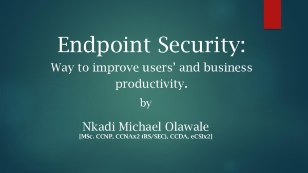 (PPT) Endpoint Security