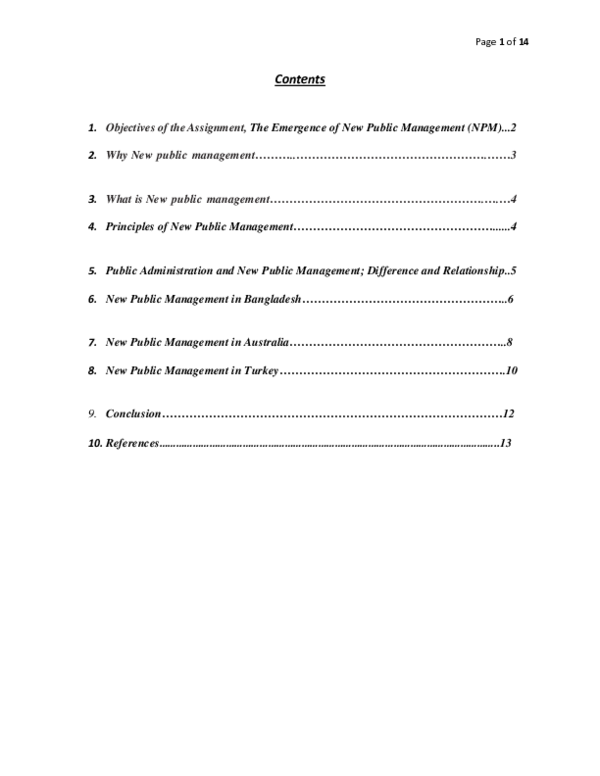 (PDF) Comparative Analysis of New Public Management (PDF) Comparative Analysis of New Public Management