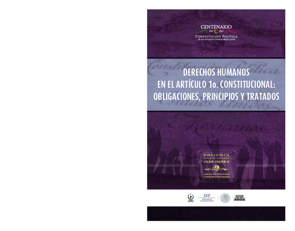 (PDF) DERECHOS HUMANOS EN EL ARTÍCULO 1o. CONSTITUCIONAL: OBLIGACIONES ...