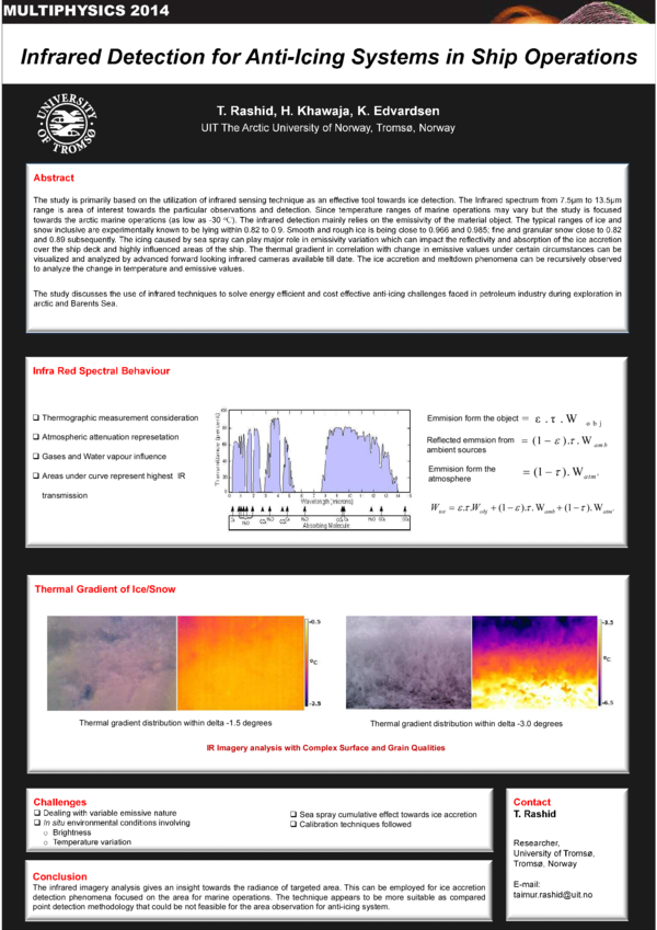 (PDF) Infrared Detection for Anti-Icing Systems in Ship Operations